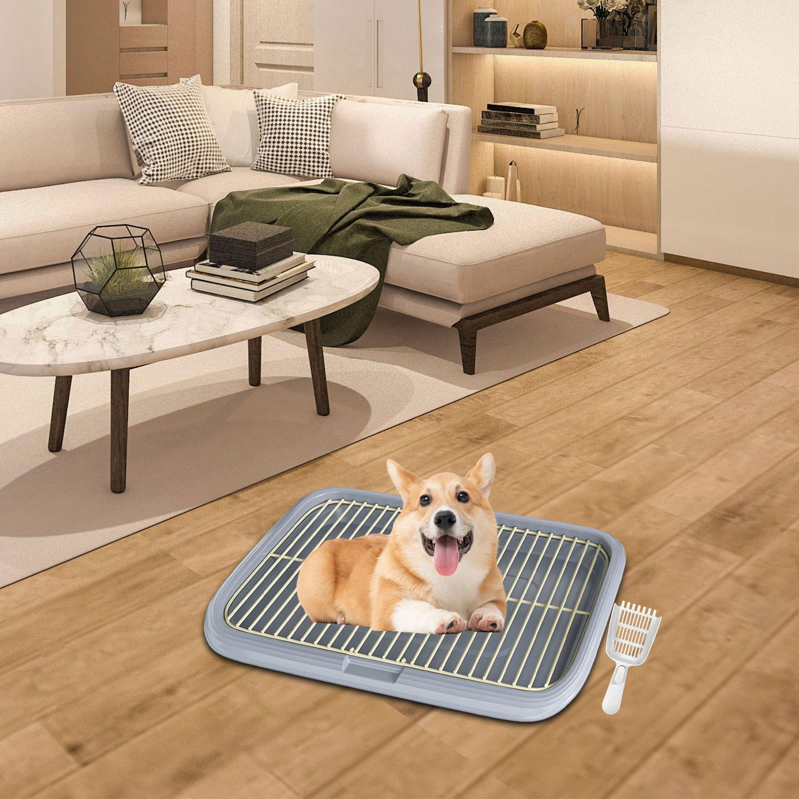 Vaveren Dog Potty Toilet Training Tray Indoor Potty Tray Mesh Grids ...