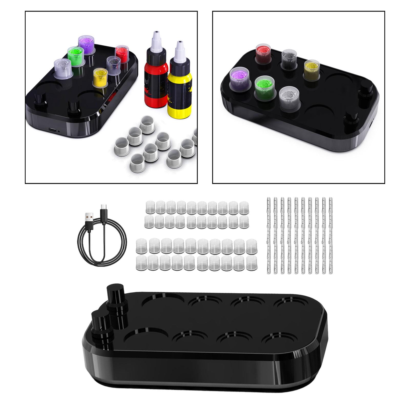 Vaveren Ink Mixer Portable Easy Use Liquid Mixer Paint Shaker for Salon ...