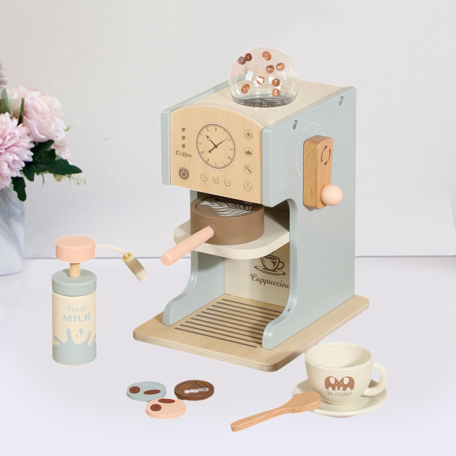 Vaveren Kids Coffee Maker Toy Pretend Play Kitchen Appliances for Girl ...