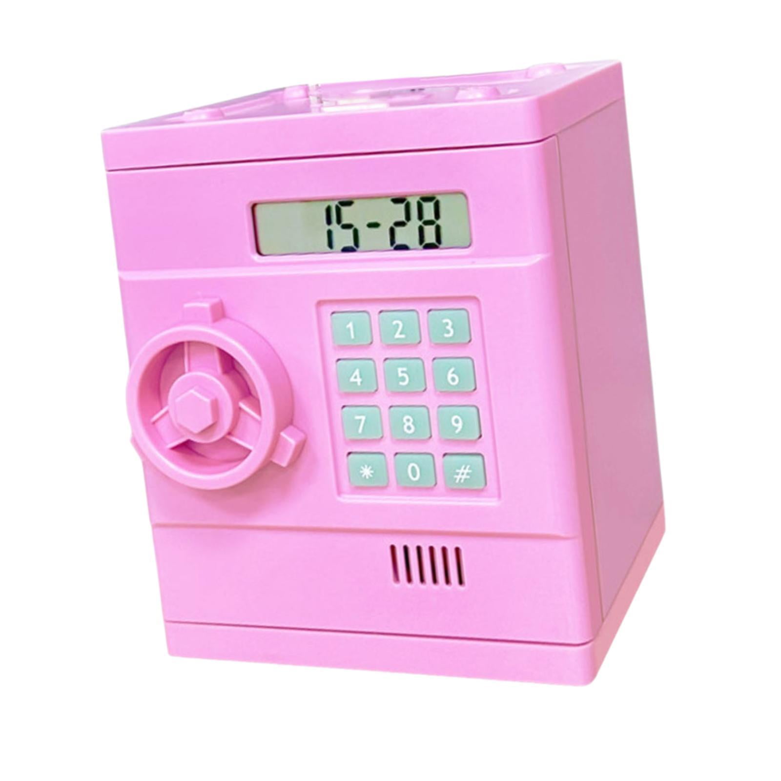 Vaveren Kids Piggy Bank Automatic Roll Sturdy ATM Bank Toy for Boys ...