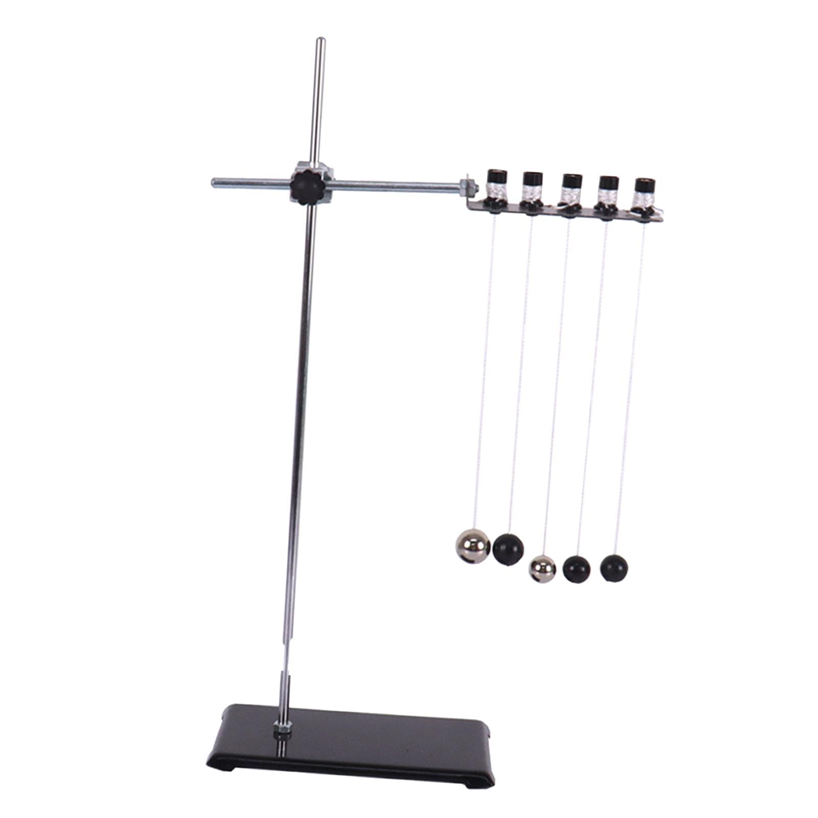 Vaveren Physics Experiment Pendulum Ball Set Iron Stand Pendulum Set ...