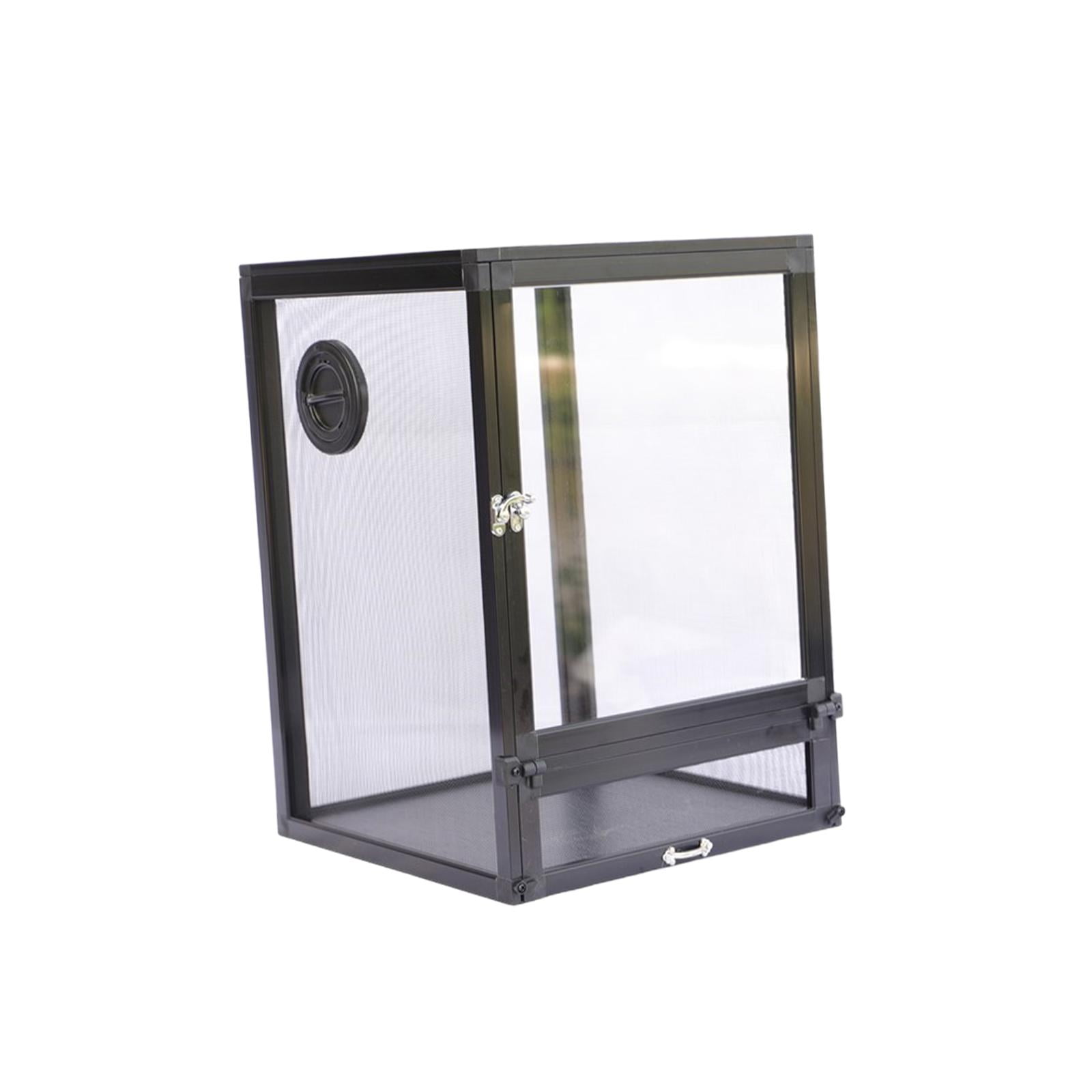 Vaveren Reptile Cage Terrarium Habitat 360 degree Observation for Frog ...