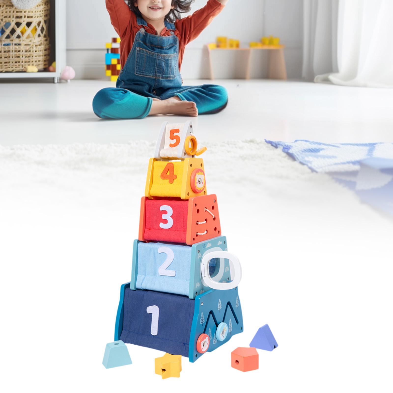 Vaveren Stacking and Nesting Blocks Balancing Building Blocks Threading ...