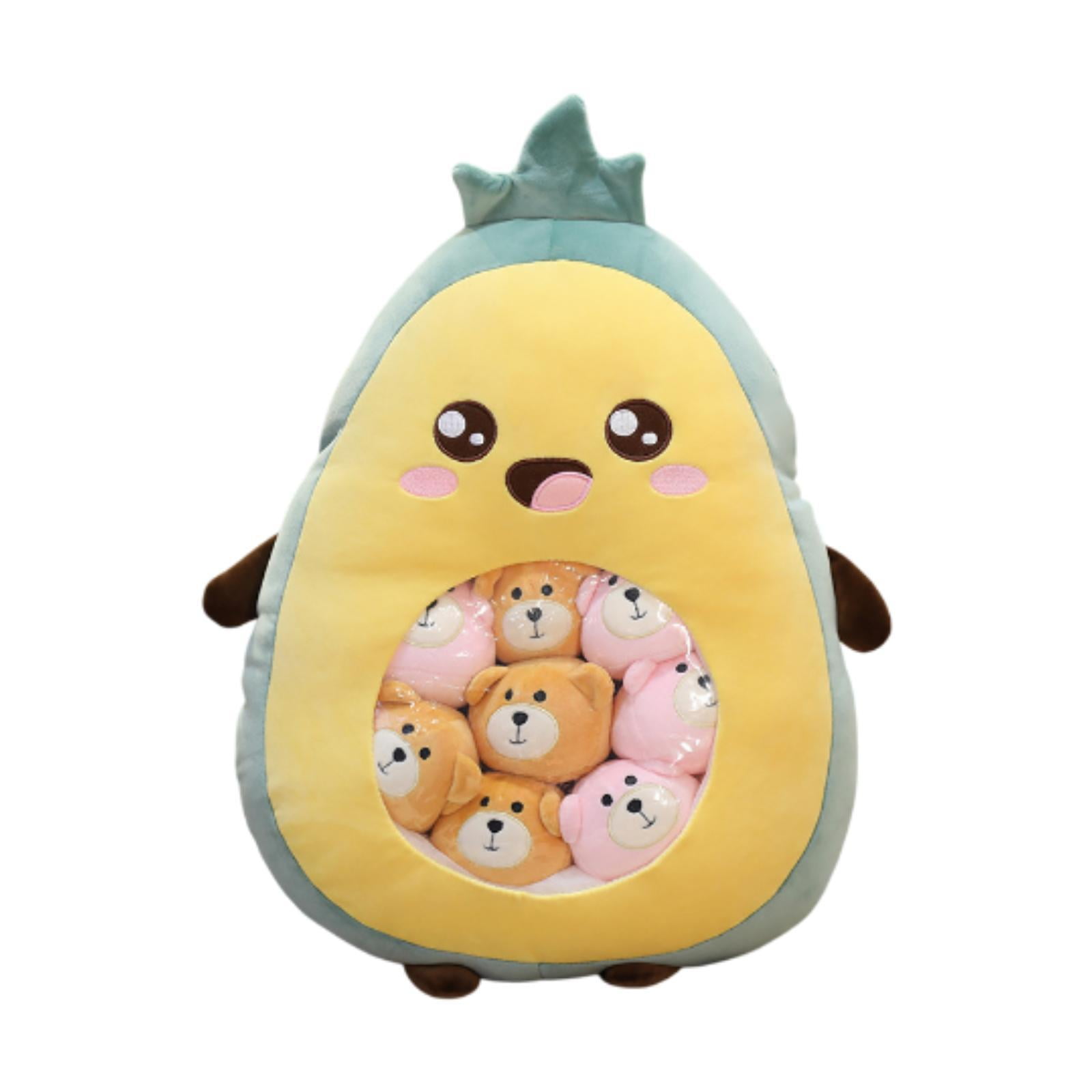 Vaveren Stuffed Fruits Doll Cartoon Food Toy for Boys Girls Family ...
