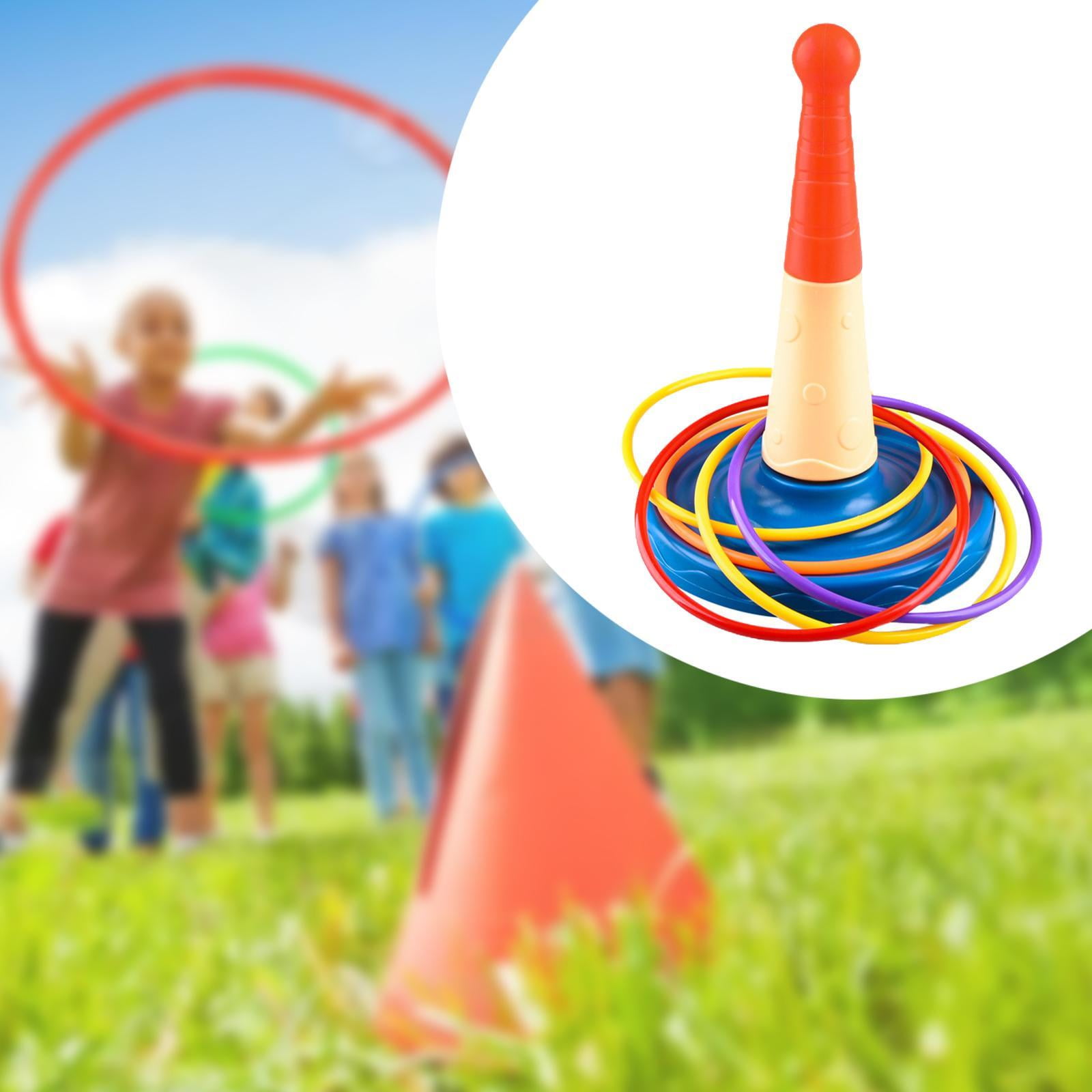 Vaveren Toss Game Set Color Perception Throwing Lasso Game for Backyard ...