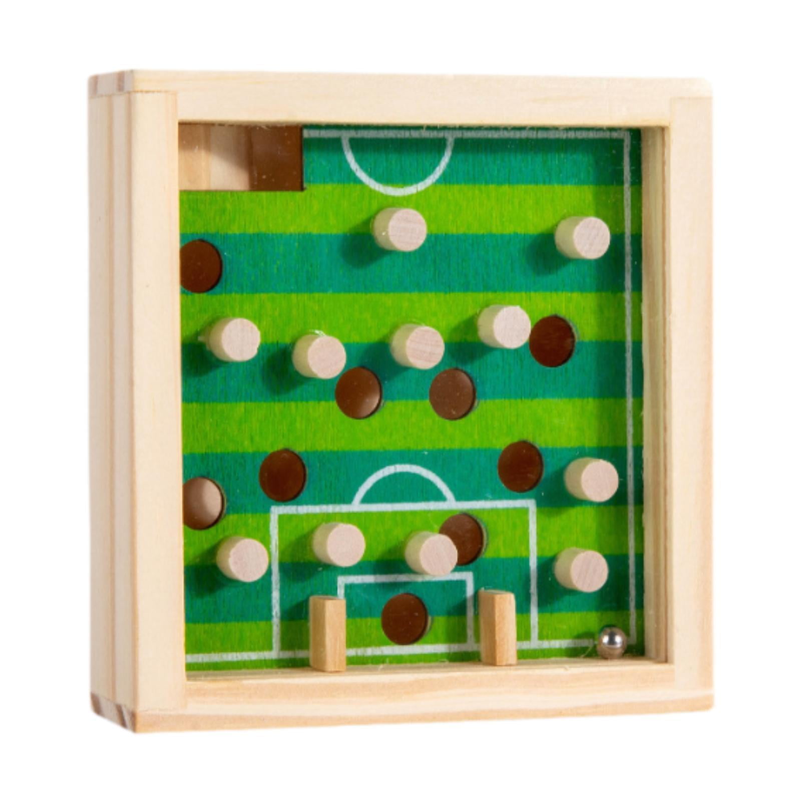 Vaveren Wooden Labyrinth Board Game Montessori Toy Marble Maze for ...