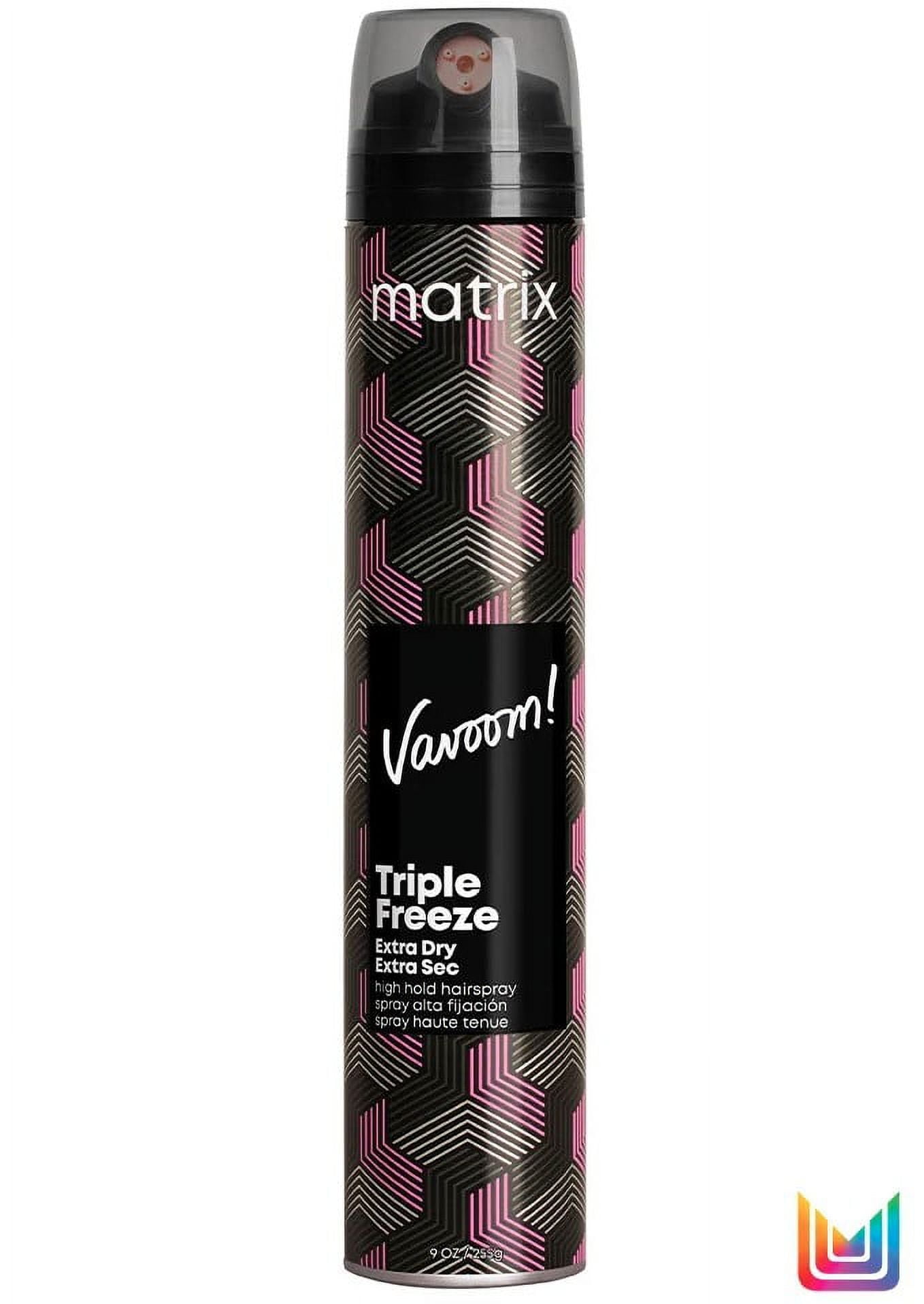 Matrix Vavoom Triple Freeze Extra Dry Hair Spray - High-Hold, 24-Hour ...
