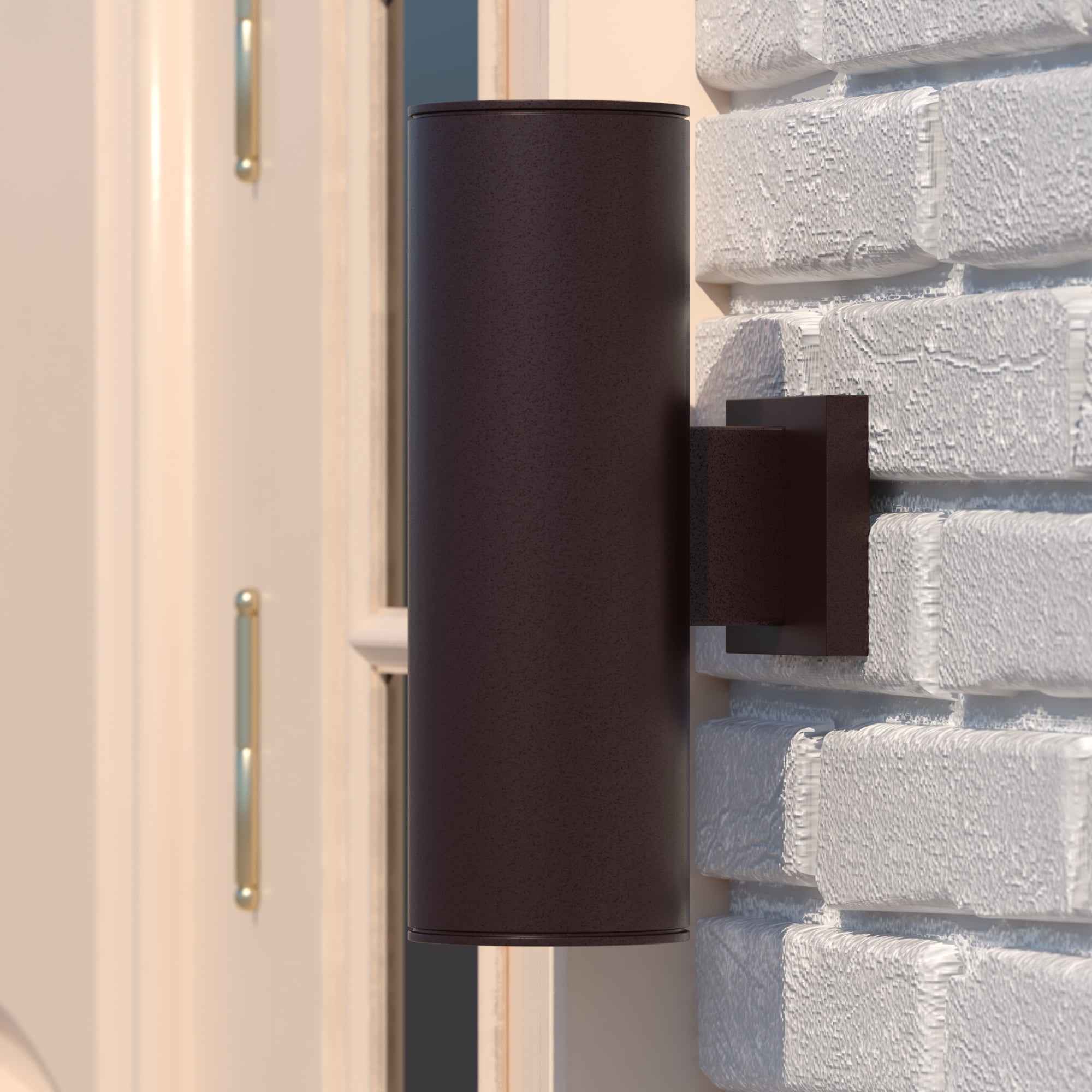 Vaxcel - Chiasso - 2 Light Outdoor Wall Mount In Contemporary Style-14. ...