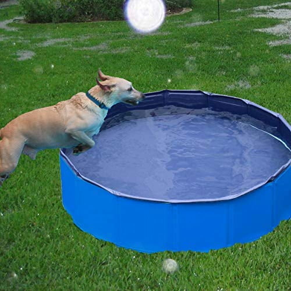 VaygWay Foldable Dog Pet Pool – Portable Swimming Pool Dogs Cats Pets ...