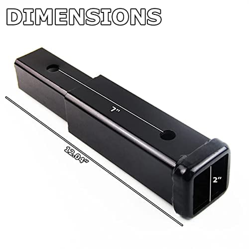 VaygWay Trailer Hitch Receiver Tube Extender – Tube Extenders for 2 ...