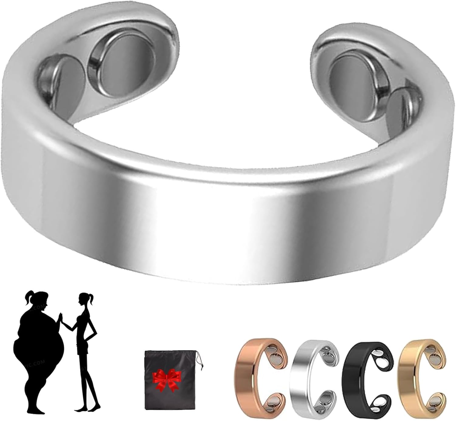 Vayro Ring Original Magnetic Wellness Ring, 2026 New Adjustable Open ...