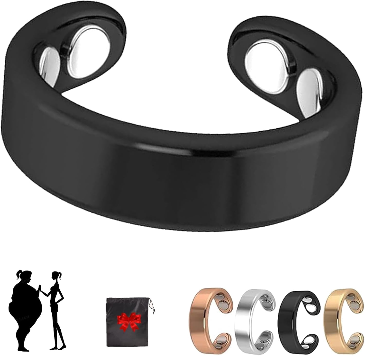 Vayro Ring Original Magnetic Wellness Ring, 2026 New Adjustable Open ...