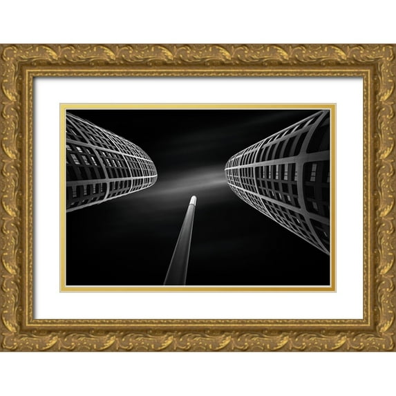 Vazan, Karol 14x11 Gold Ornate Wood Framed with Double Matting Museum ...