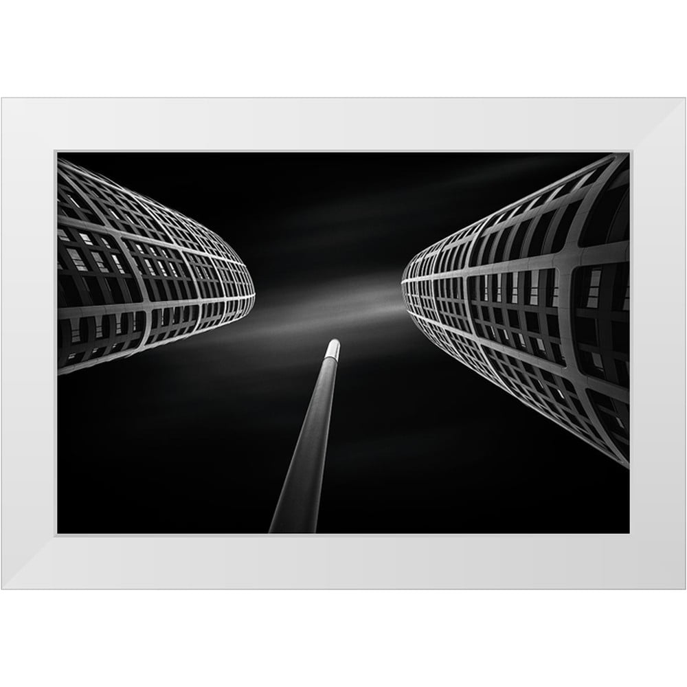 Vazan, Karol 32x23 White Modern Wood Framed Museum Art Print Titled ...