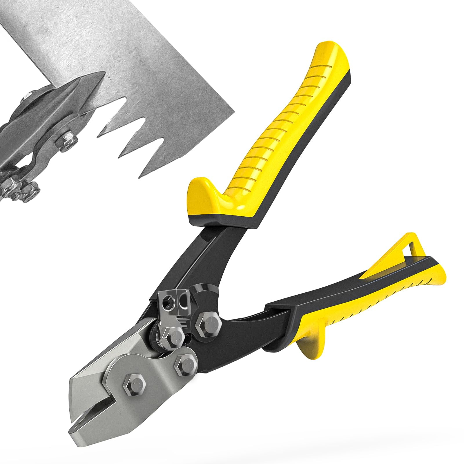 Vazioyar Sheet Metal Hand Notcher，Duct Notcher Tool，Sheet Metal Tools ...