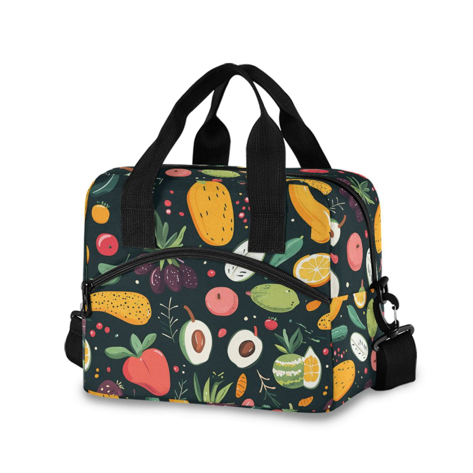 Vazzy Insulated Lunch Bag with Adjustable Strap - 10L Cooler Tote ...