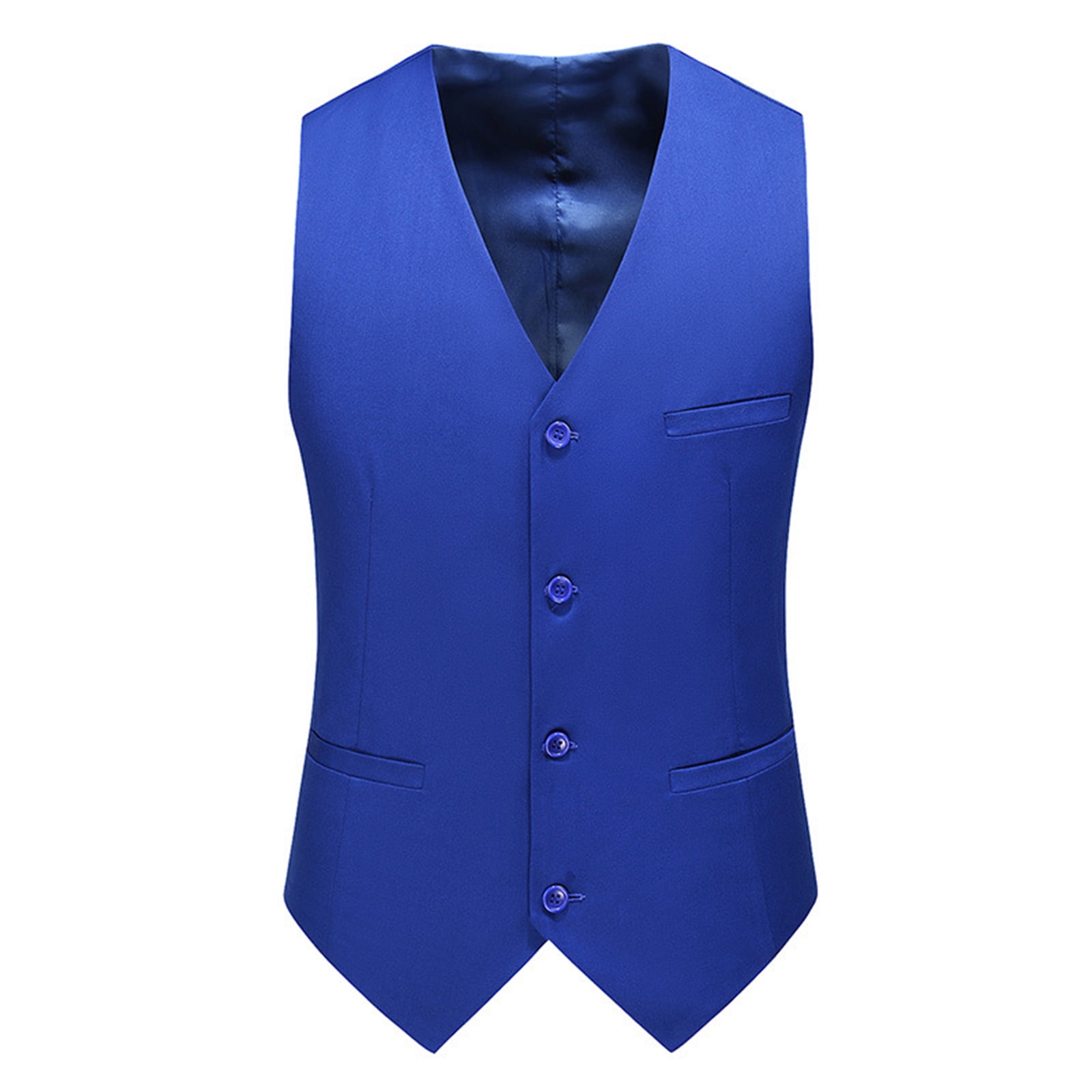 Vblhal Deals of the Week Clearance Men's Business Suit Vest V-Neck ...