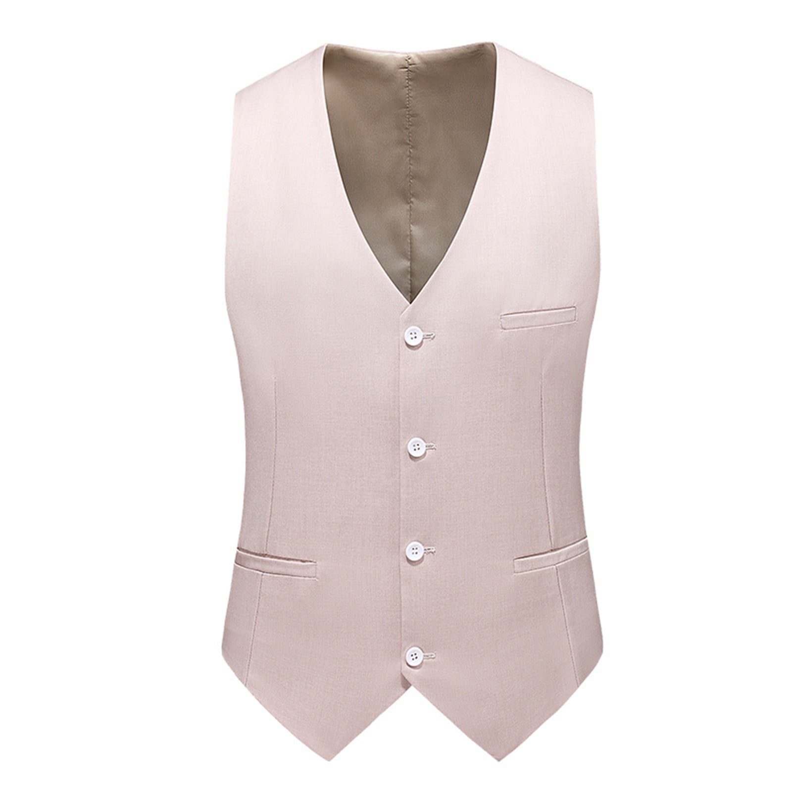 Vblhal Deals of the Week Clearance Men's Business Suit Vest V-Neck ...