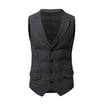 Men's Satin Backless Vest & Bow Tie Set - White - Walmart.com