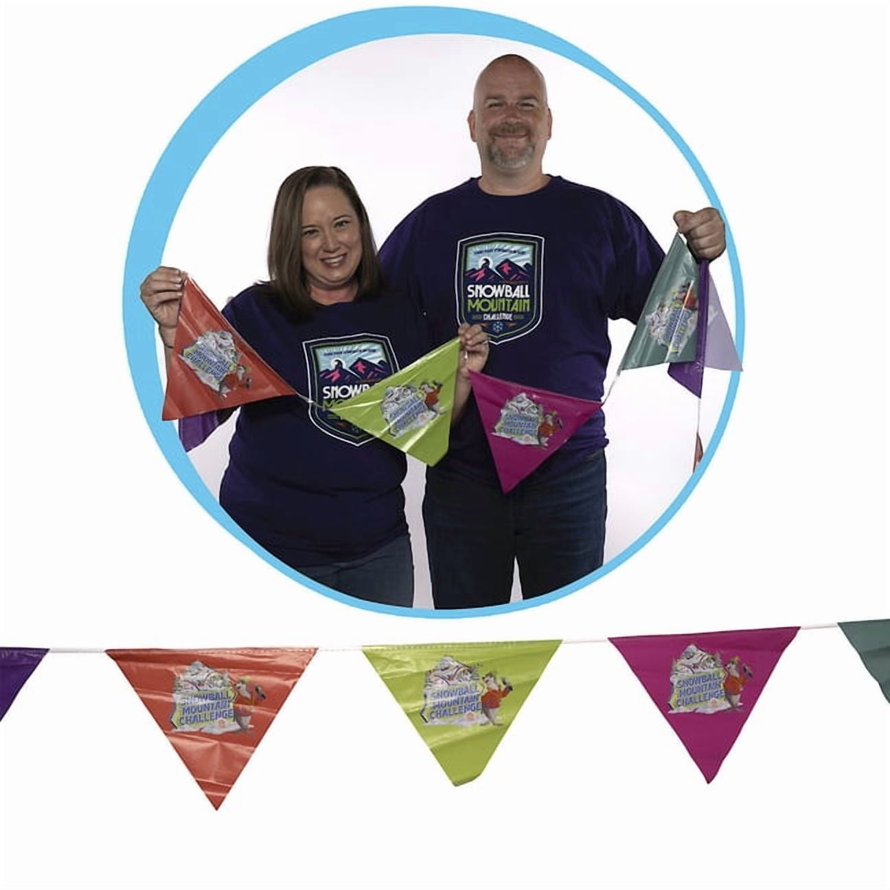 Vbs 2026 Snowball Mountain Challenge LOGO String Flags: Find Your ...