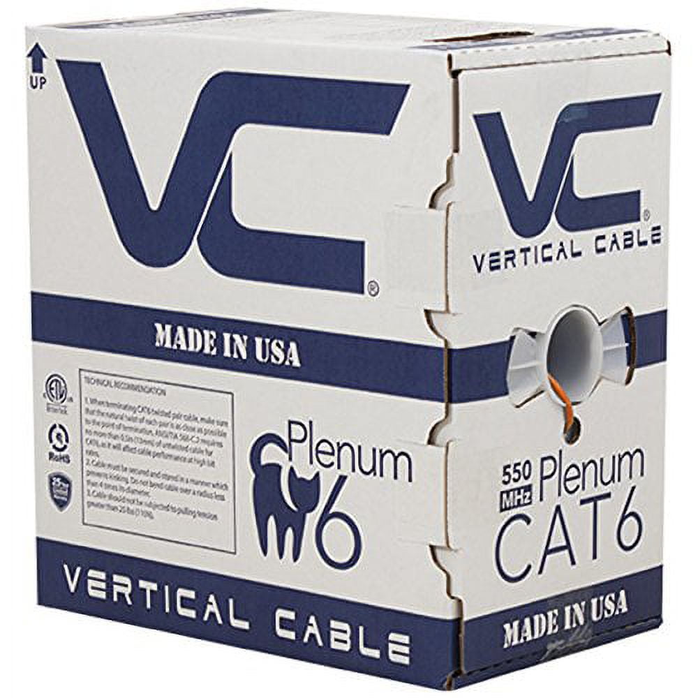 Vc Vertical Cable Vertical Cable Cat6, 550 Mhz, Utp, 23Awg, 8C Solid ...