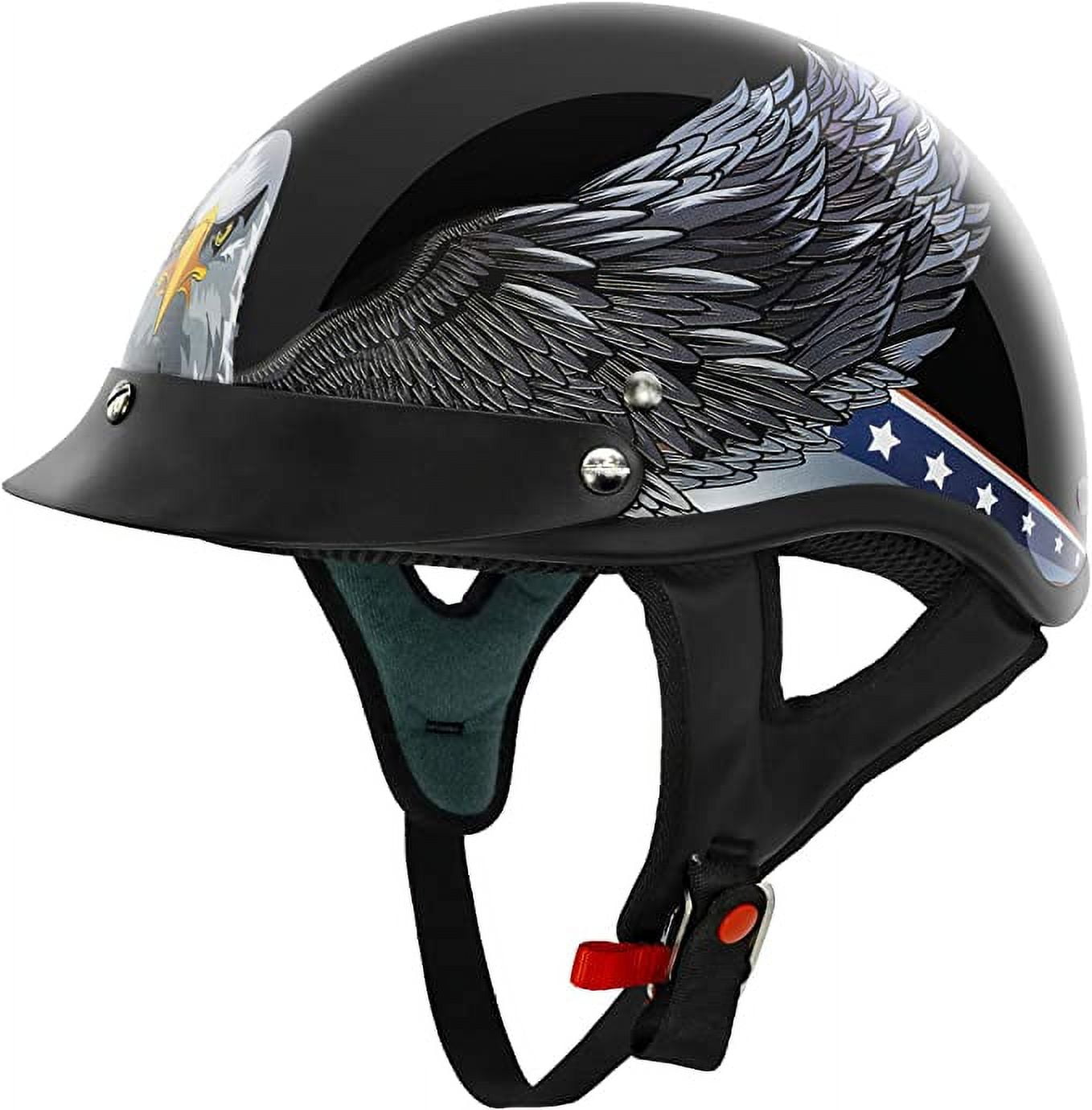 Vcan Cruiser Half Shell Helmet - Walmart.com