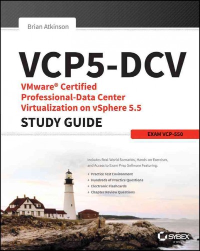 Pre-Owned Vcp5-DCV Vmware Certified Professional-Data Center Virtualization on Vsphere 5.5 Study ...