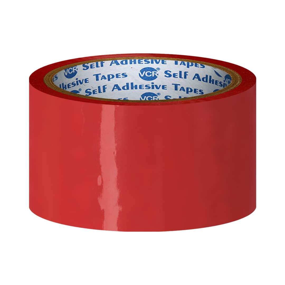 Vcr Red Color Tape - 50 Meters In Length - 48Mm / 2" Width - 01 Roll ...