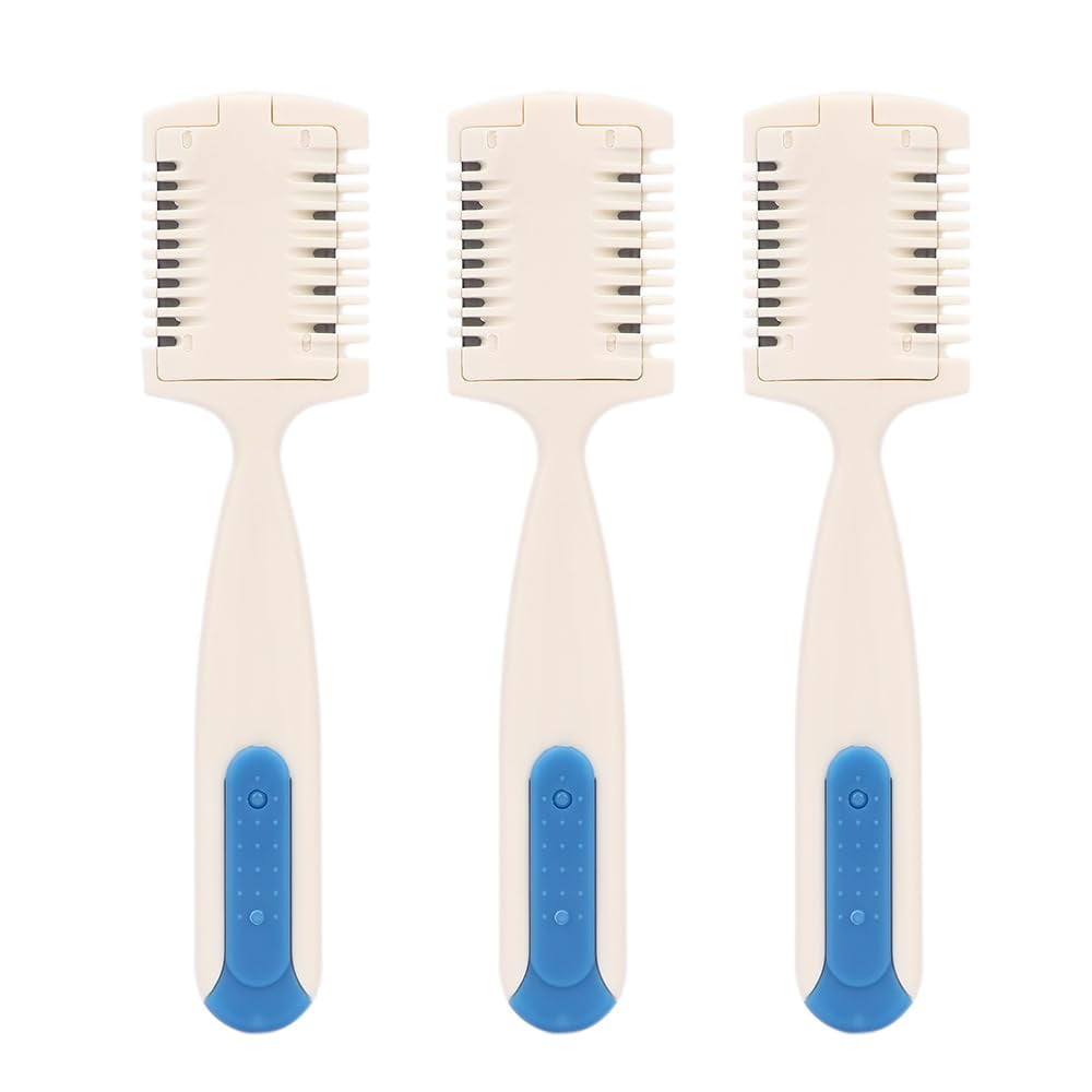 Vctitil 3 Pack Haircut Razor Comb Hair Repair Hair Beauty Universal ...