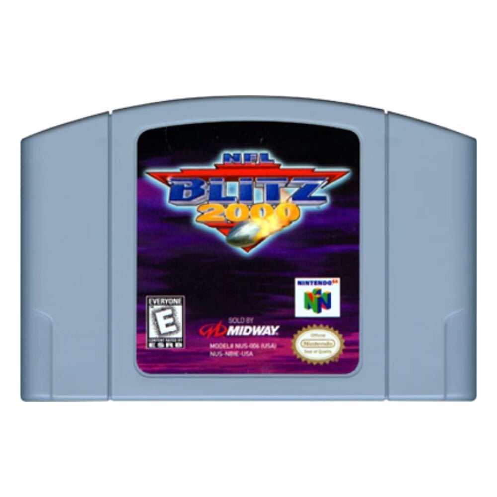 Vdieo Game Cartridges NFL Blitz 2000 US Version, Game Cartridges for ...