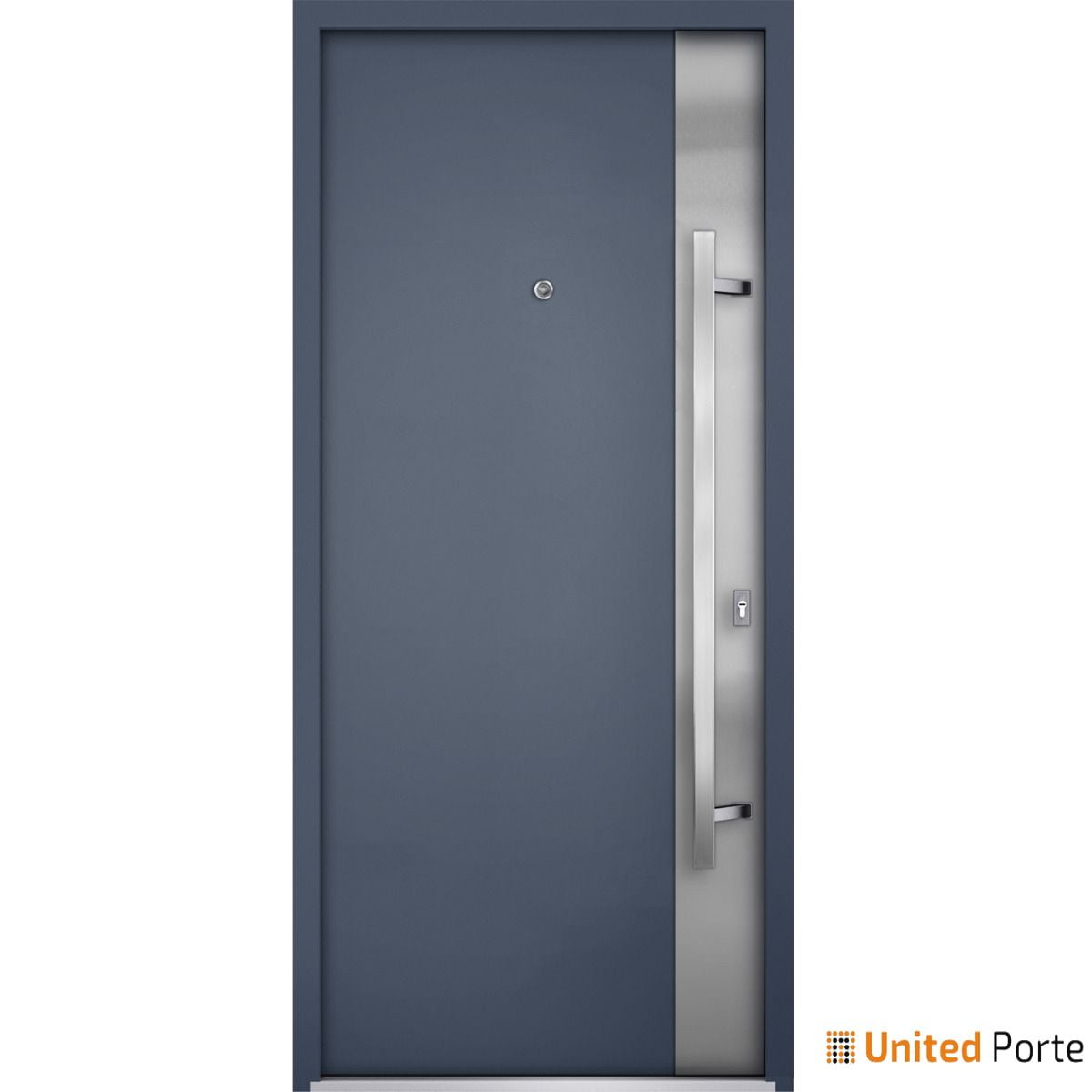 Vdom Doors 36x80 Prehung Steel Door, Left-Hand Inswing, Deux 0729 ...