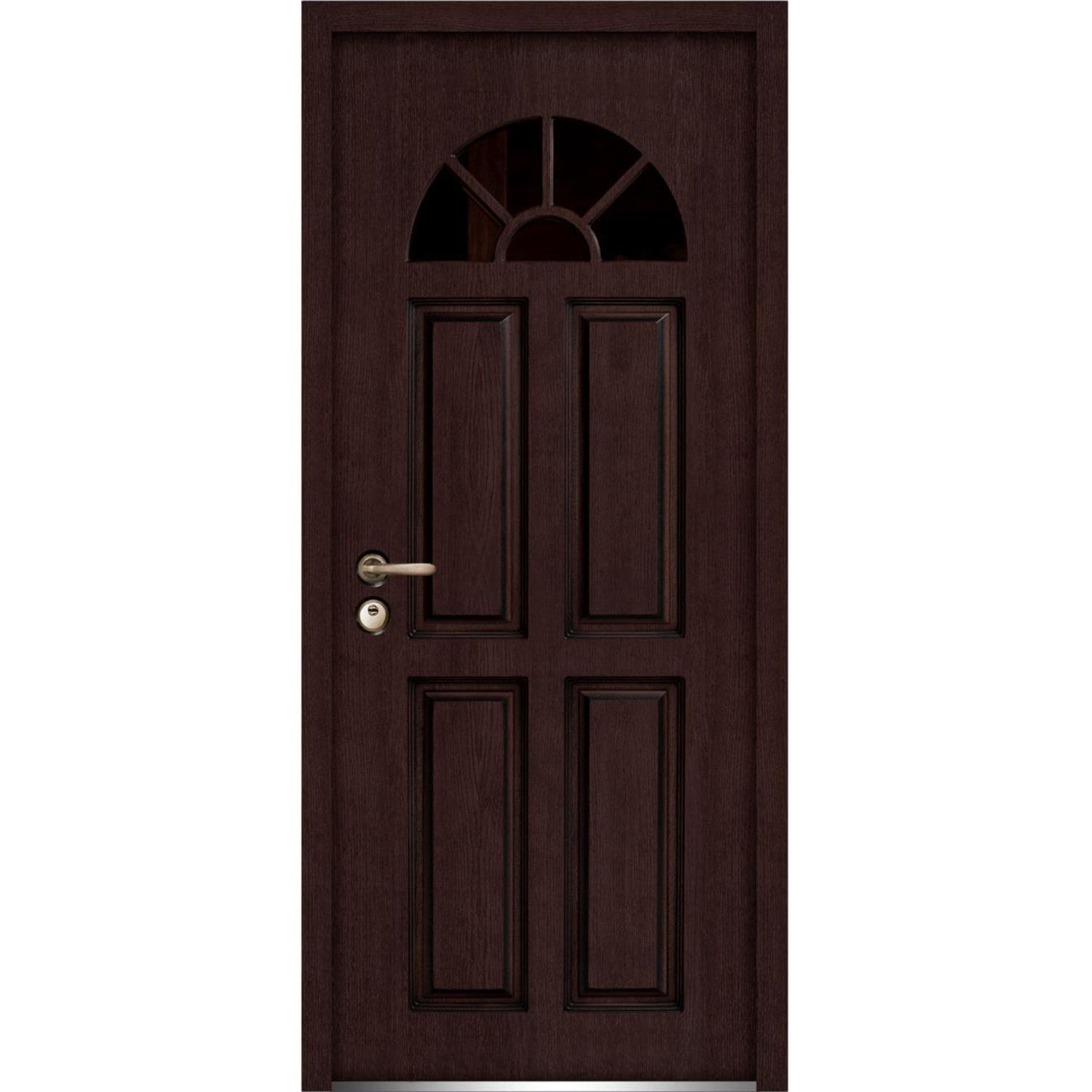 Vdom Sample of Color Dark Brown Oak for the Exterior Door - Walmart.com