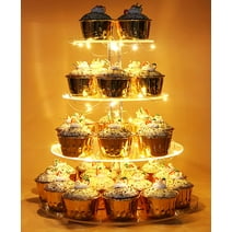 Wilton Stacked 4-Tier Cupcake and Dessert Tower - Walmart.com