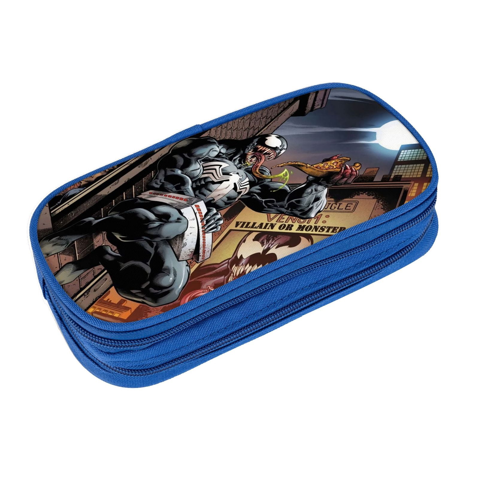 Ve_Nom Portable Multi Compartment Pencil Case Large Capacity Stationery ...