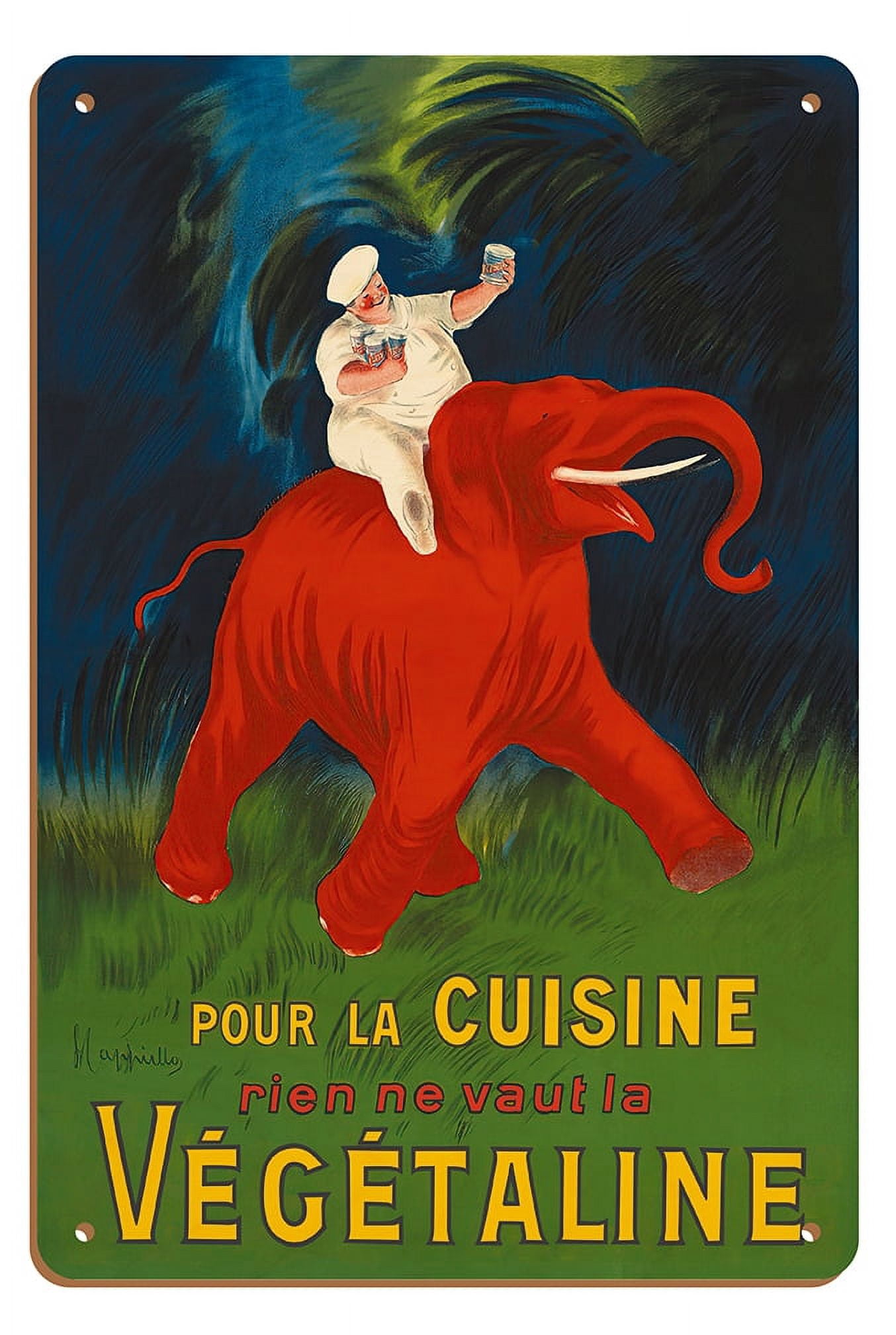 Végétaline For the Kitchen (Pour La Cuisine) - Vintage French ...