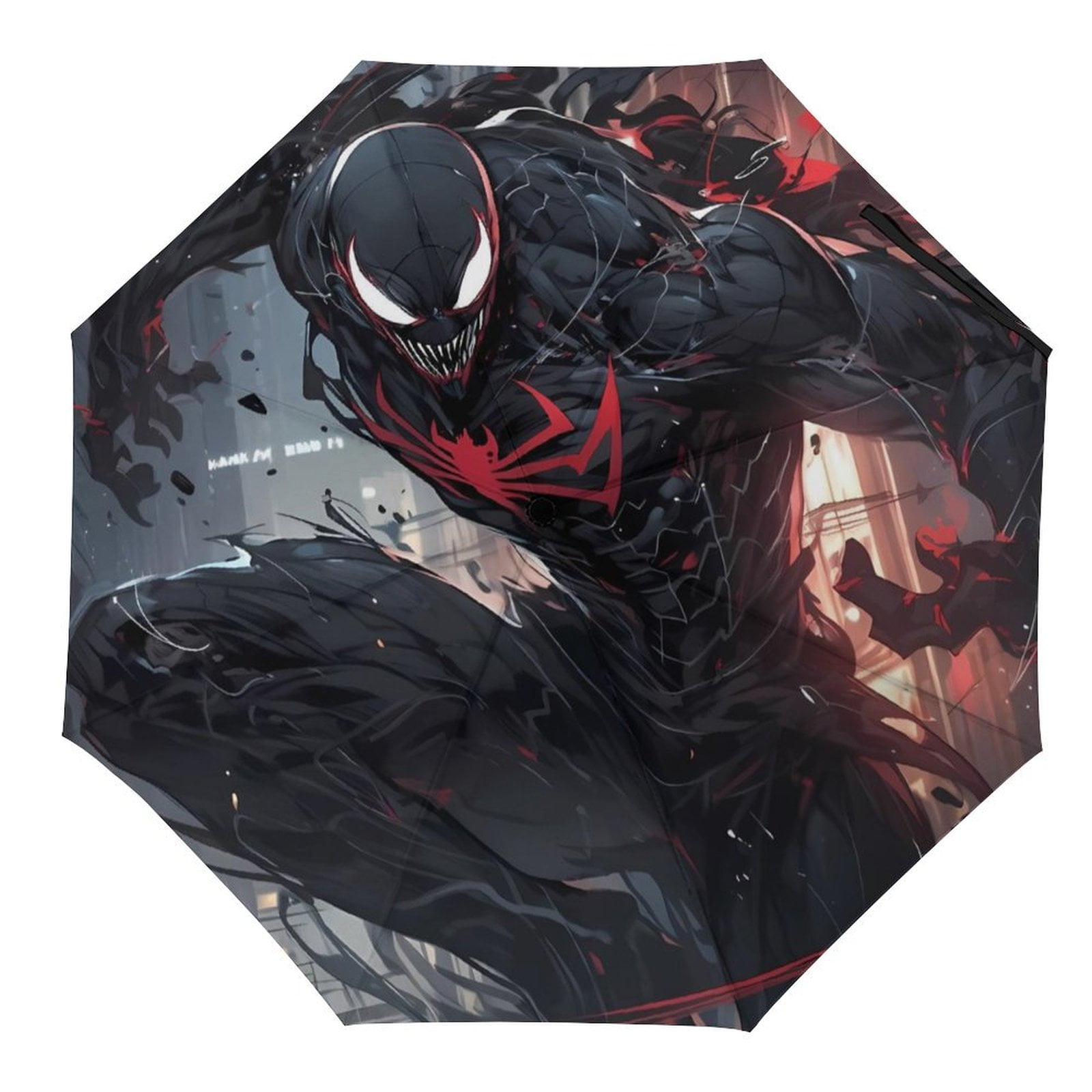 Ve-nom Umbrella for Adults Teens Kids, Lightweight Windproof Anti Rain Folding Telescopic ...