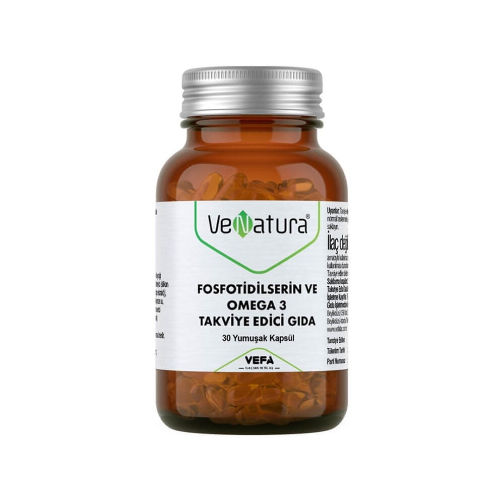 VeNatura Phosphotidylserine and Omega 3 30 Capsules - Walmart.com