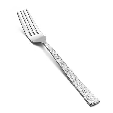 12 Pc Heavy Weight Stainless Steel Dinner Forks, Metal Cutlery Utensil ...