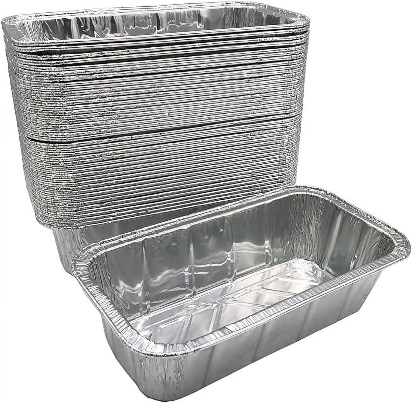 VeZee 5 Lb Aluminum Loaf Pan With No Lids - Serve Various Delicacies ...
