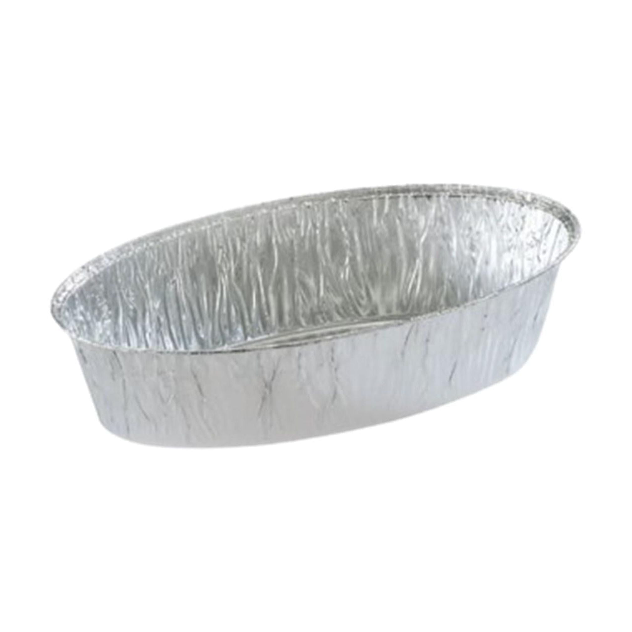 VeZee 5Lb. Aluminum Disposable Oval Loaf Pan - Heavy-Duty Eco-Friendly ...