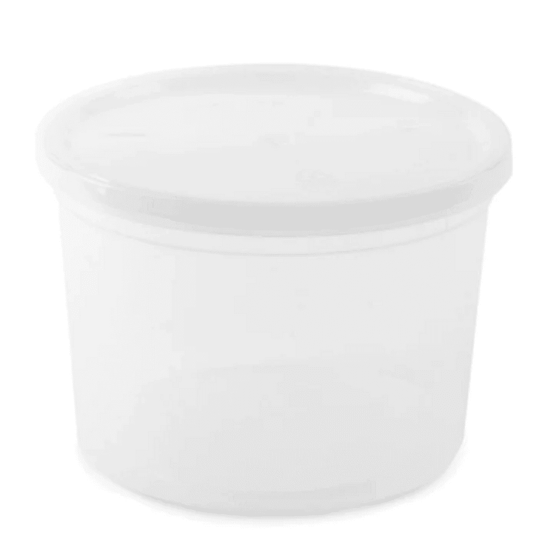 VeZee 64 Oz Deli Food Storage Containers Lids Soup Freezer Microwave ...
