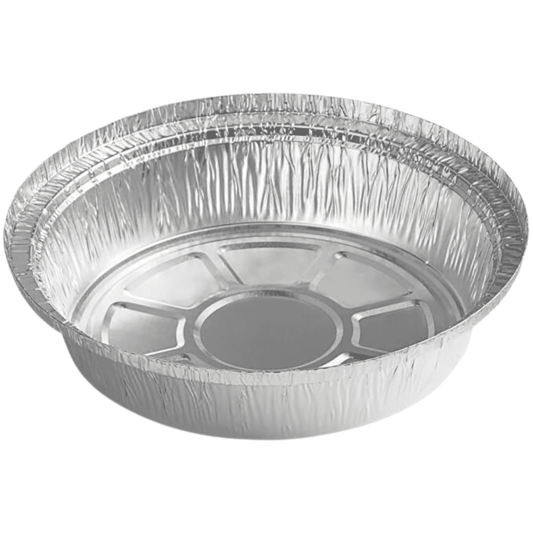 VeZee' Disposable 7" Round Aluminum Foil Pans Only Pack of 50 - Walmart.com