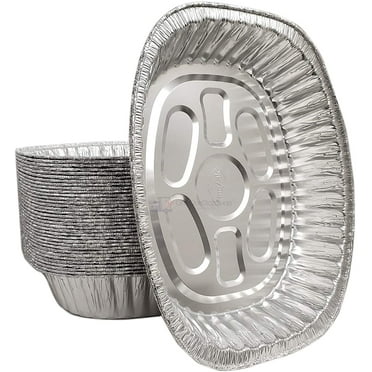10 Pack Full Size Deep, Heavy Disposable Aluminum Foil Steam Roaster ...