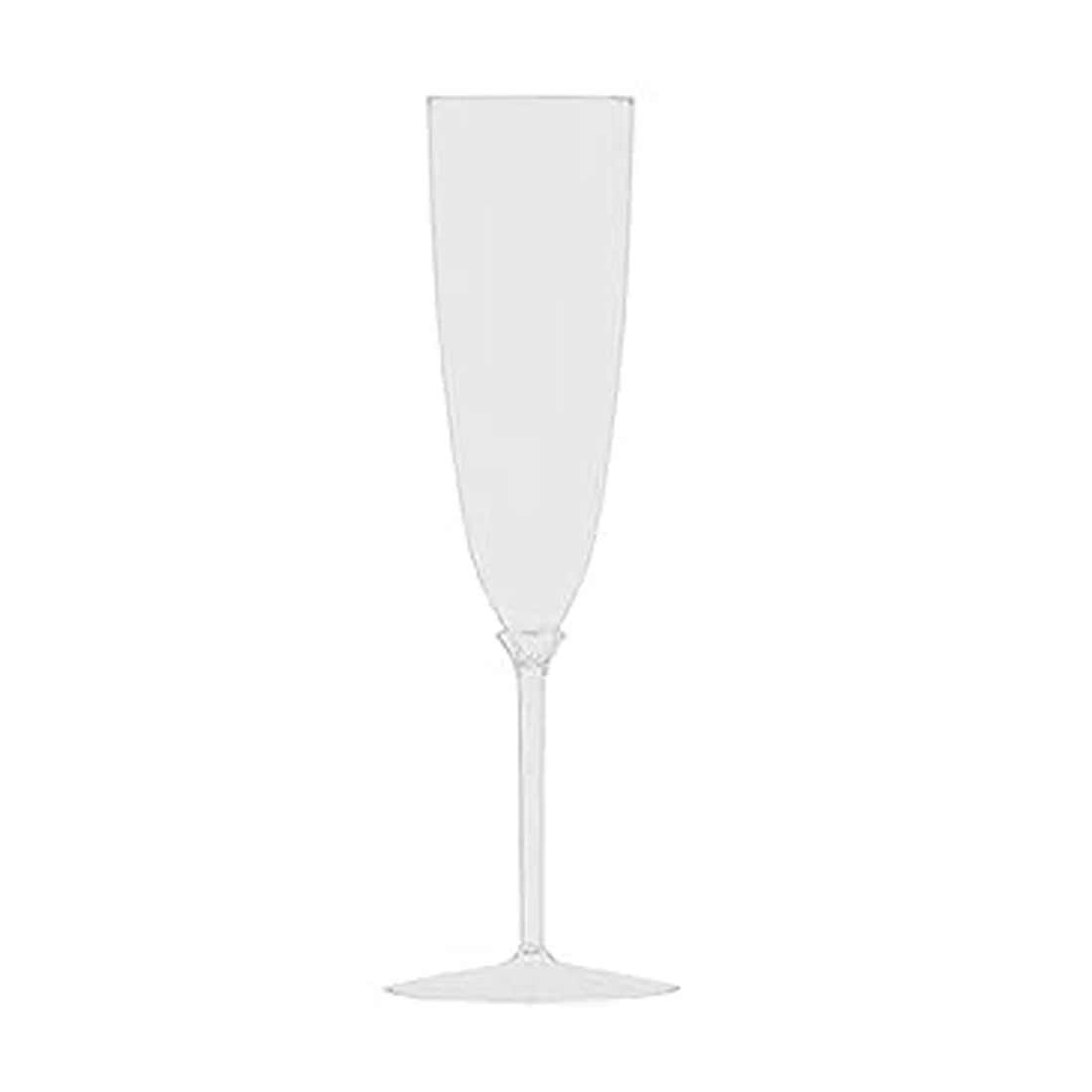 VeZee Disposable Plastic White Champagne Cup 6oz Perfect for Elegant ...