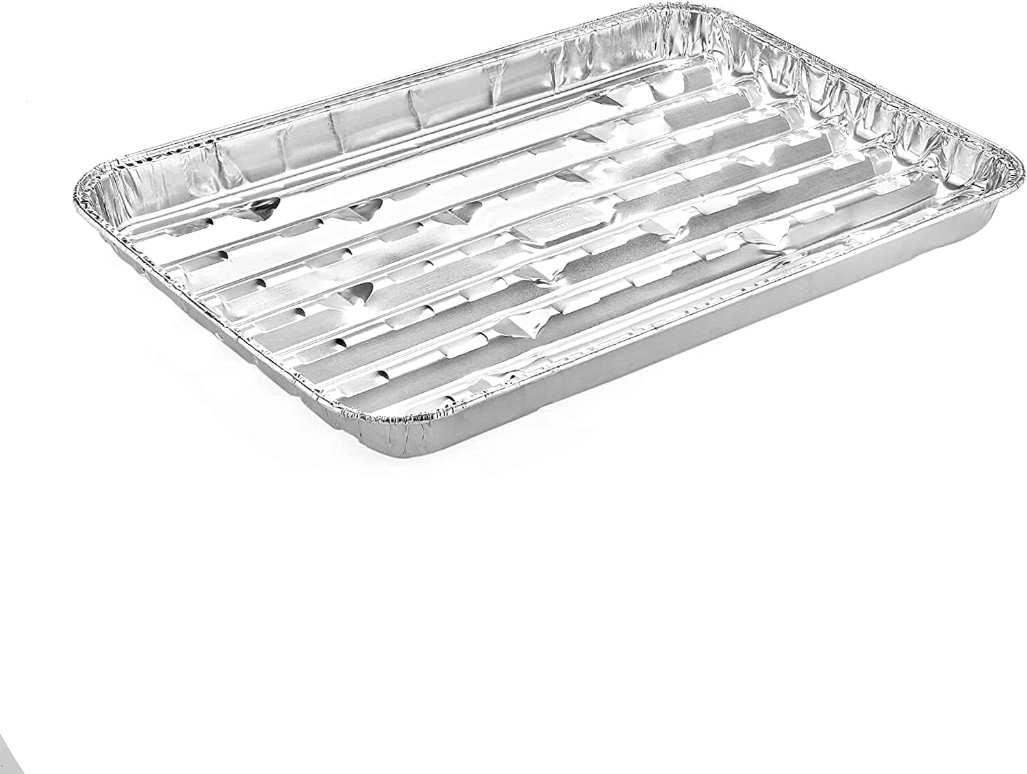 VeZee Throw Away Aluminium Foil Cooking Trays - Disposable Small ...