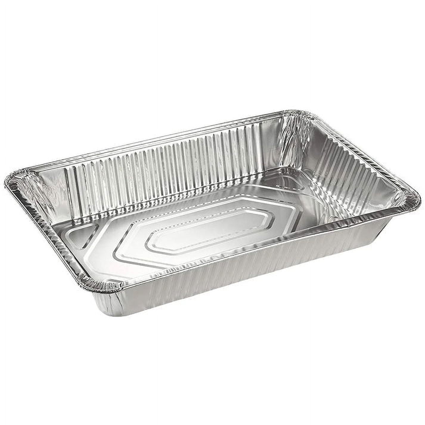 VeZee Durable Full Size Deep Aluminum Foil Roasting & Steam Table Pans ...