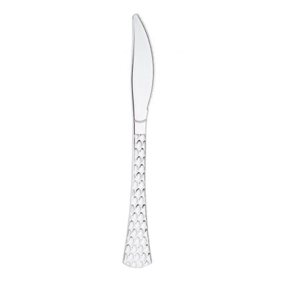 VeZee Glamour Collection Extra Heavyweight Disposable Knives Silver ...