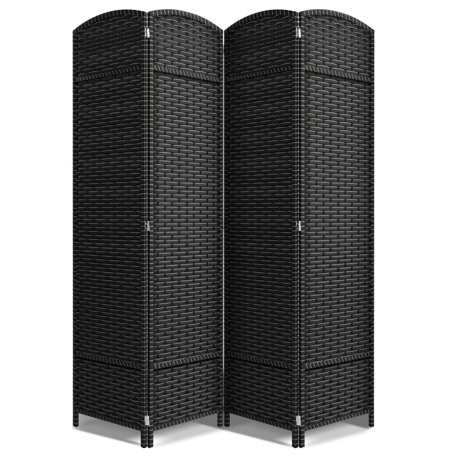 Veado Foldable Room Divider 4 Panel Room Divider 6ft Partition Screen ...
