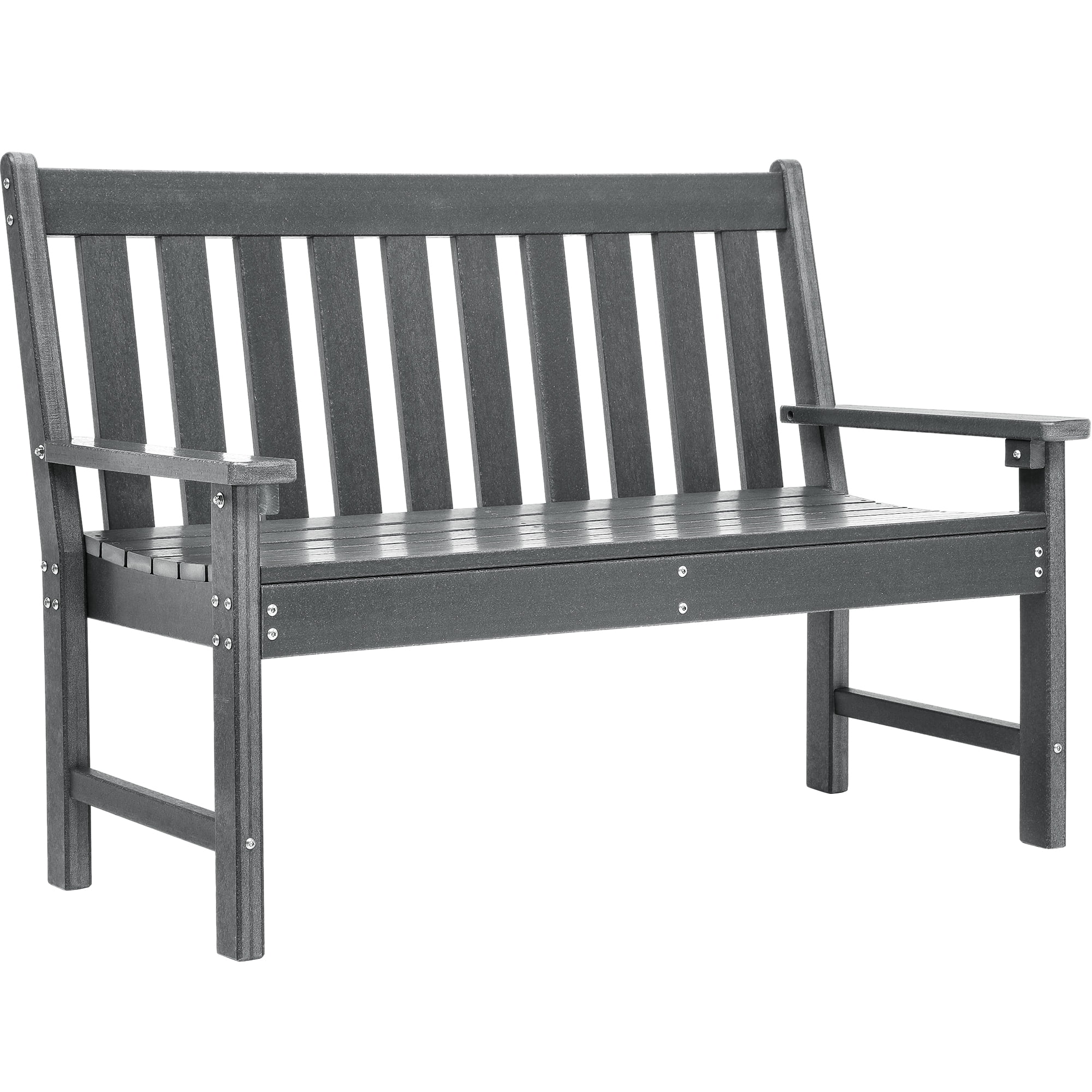 Veado Garden Bench, All Weather Outdoor Bench for 2-3 Persons, Fade/Rot ...