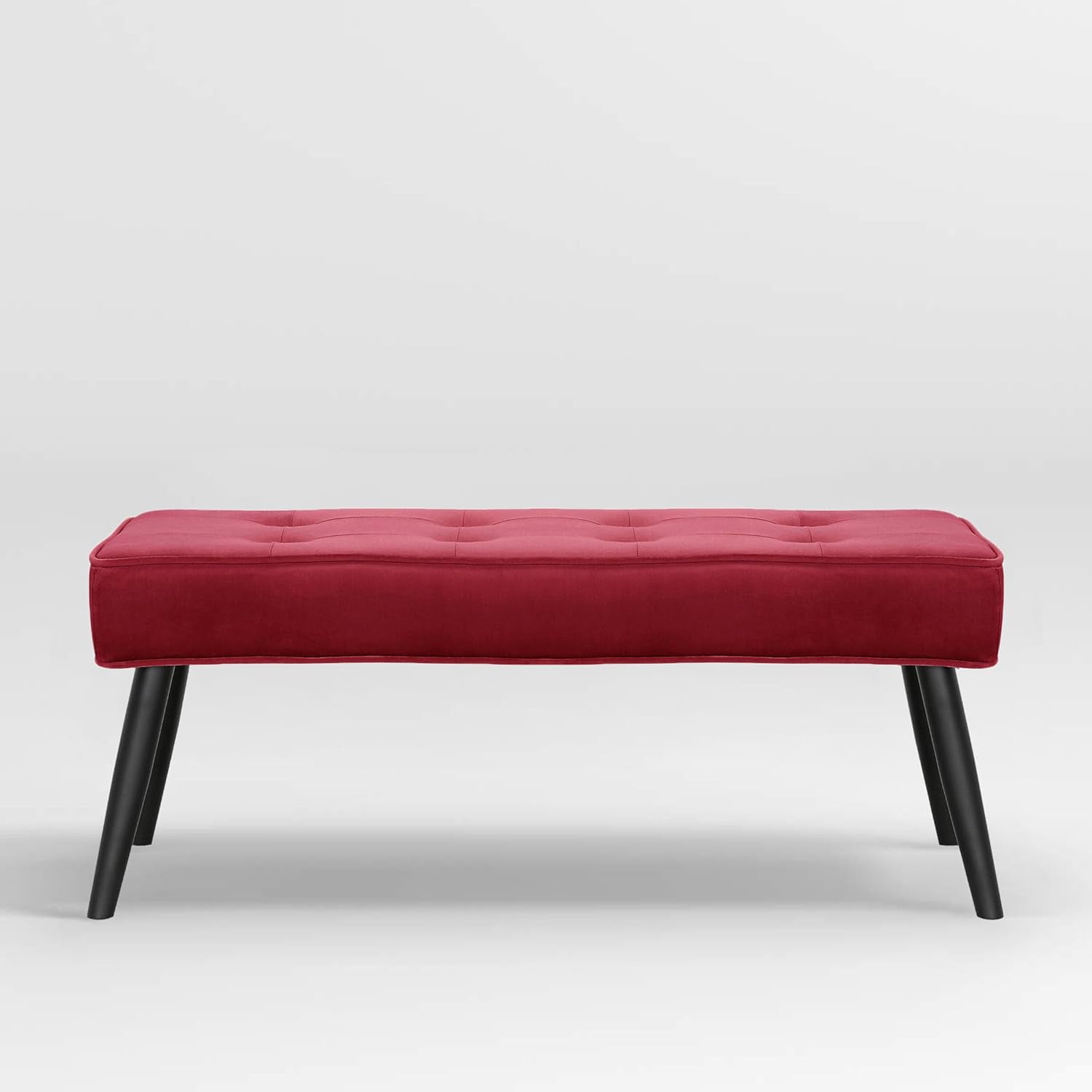 Veado Velvet Wordford Tufted Bedroom Bench for Living Room & Entryway ...